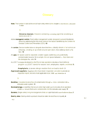 ServSafe Chapter 3 Part 1 - Studocu