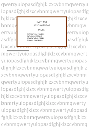 101 2022 0 b - TUT LETTER - INC4801/101/0/ Tutorial Letter 101/0 ...