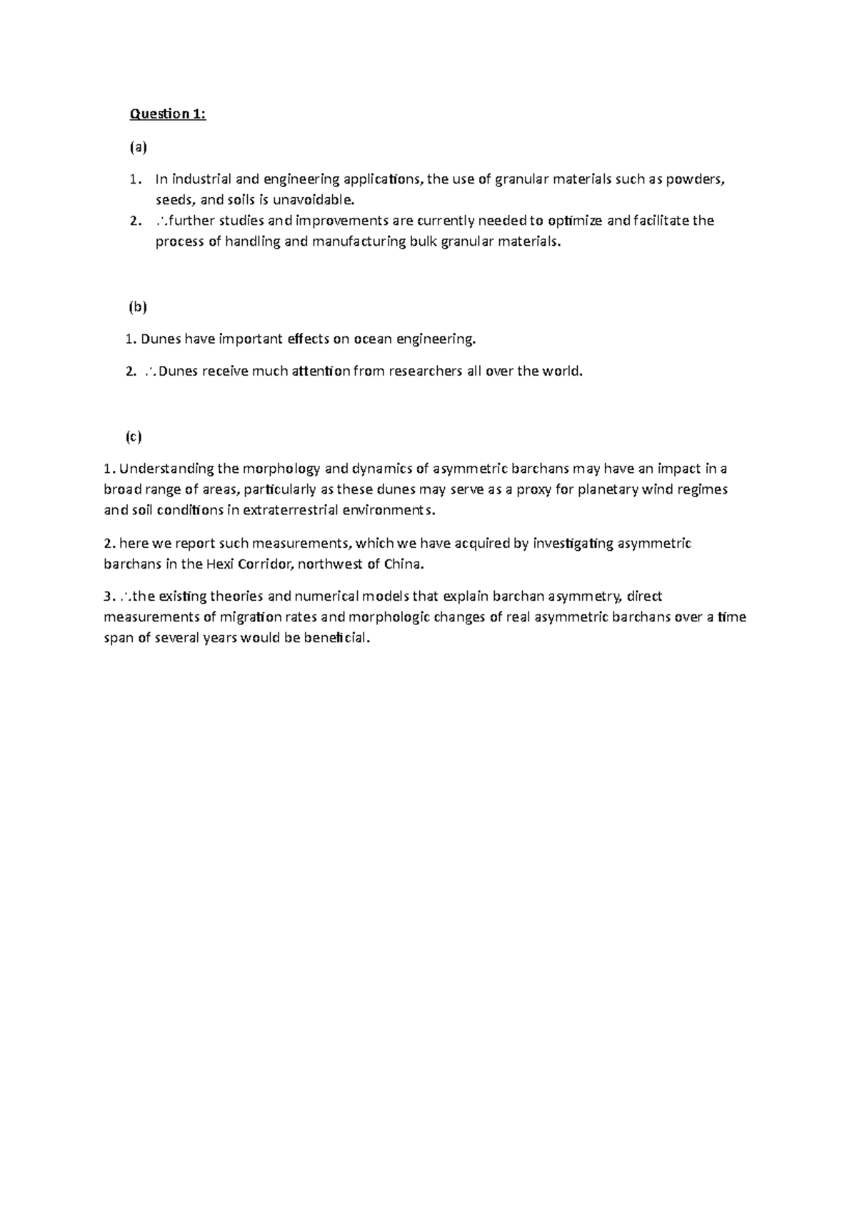 GGY - Pract - GGY 156 - UP - Studocu