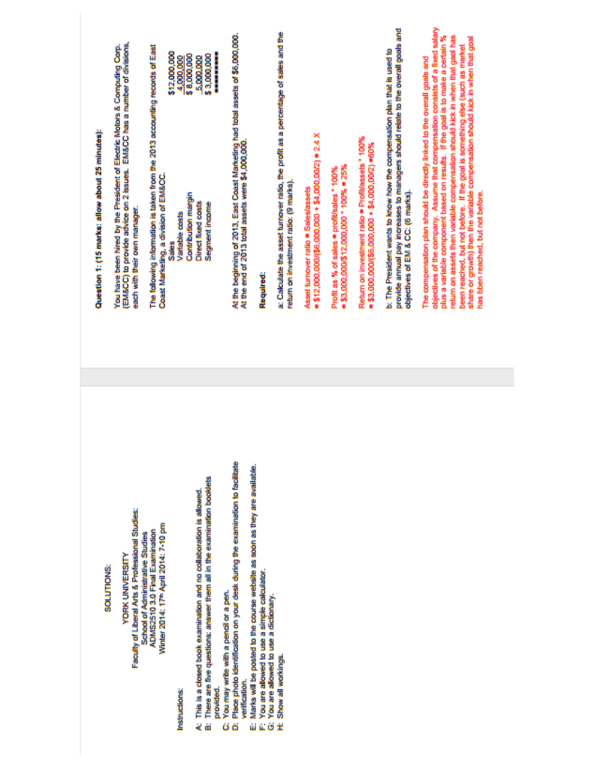 ADMS 2510 Final W2014 +Sol - Studocu ADMS 2510 Final W2014 +Sol - Studocu