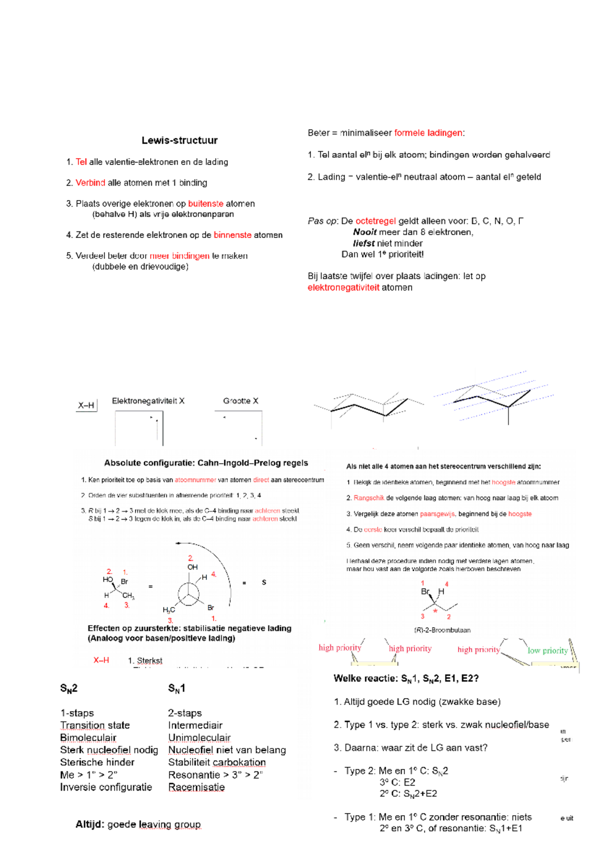 Korte samenvatting IOC - _ Beter minimaliseer formele ladingen: _ _ 1 ...