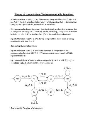Theory of computation -computability - Theory of computation -computability Decidability A ...