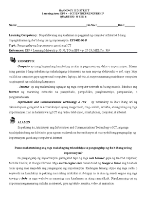 Detailed lesson plan in Computer 4 - DETAILED LESSON PLAN COMPUTER 4 I ...