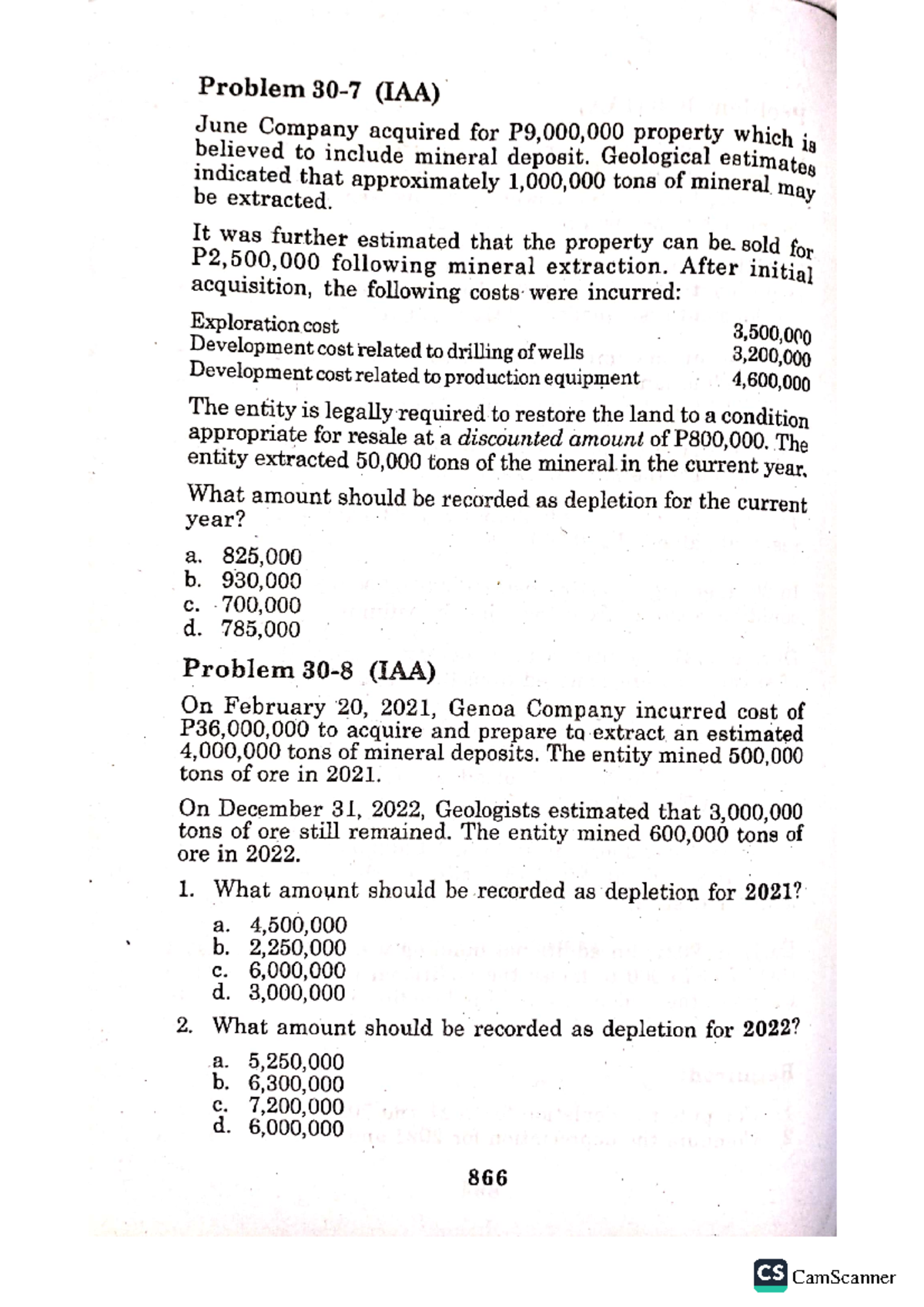 Problem 30 - Intermediate Accounting (Volume One) 2021 Edition Author ...