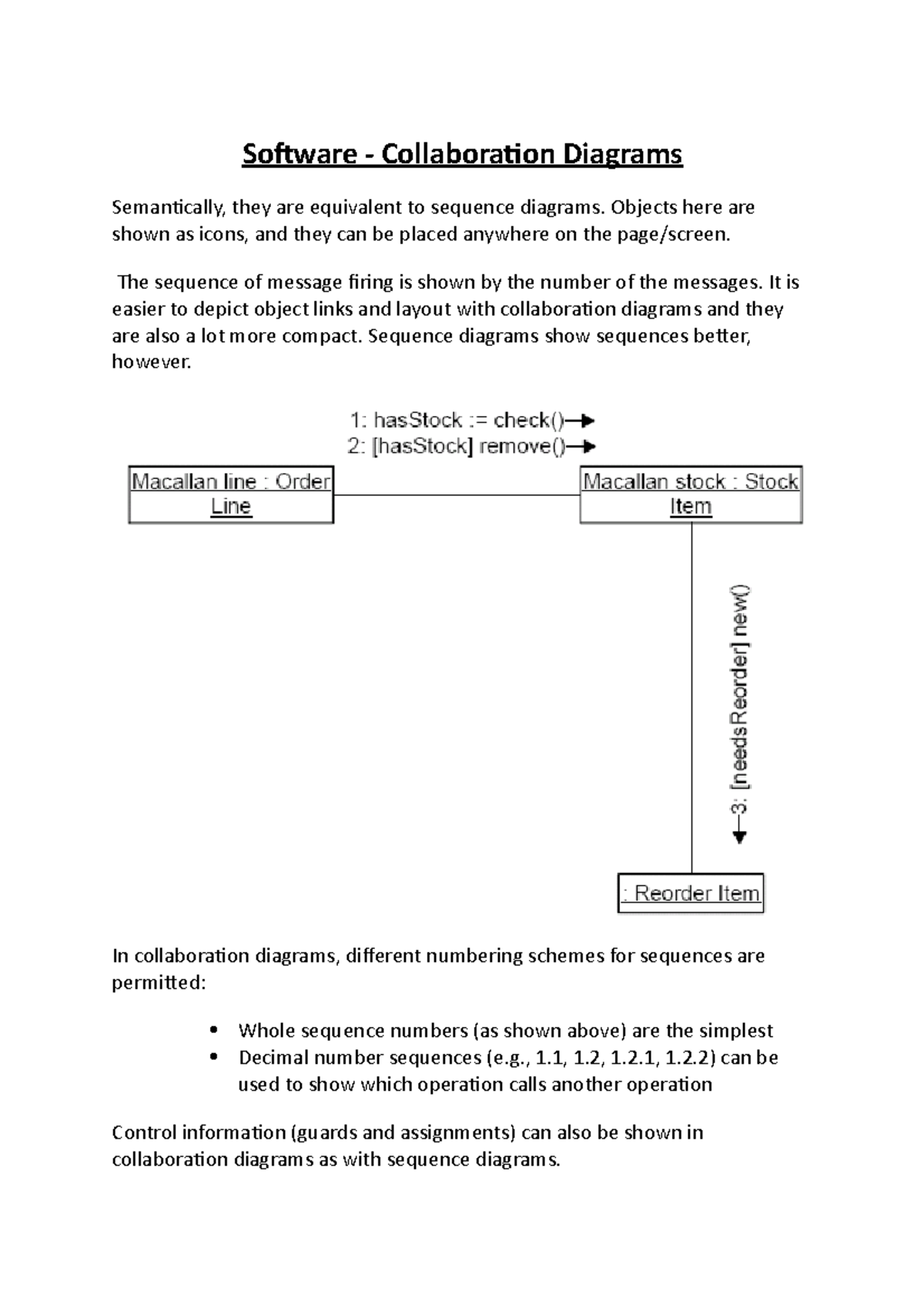 Software - Collaboration Diagrams - Software - Collaboration Diagrams ...