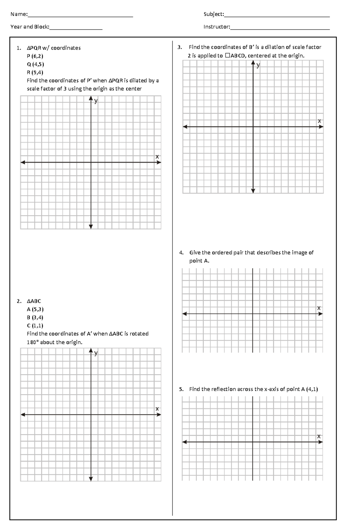 Geometry - Summary Secondary Education, Major in Mathematics - - Studocu