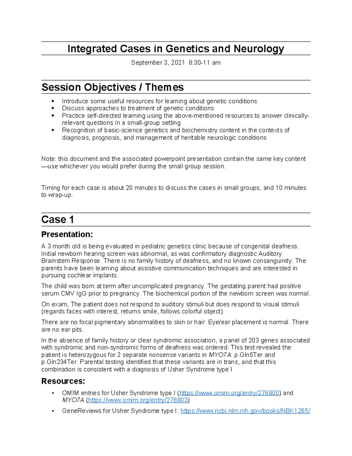 09.03.21 - aaaaaa - Integrated Cases in Genetics and Neurology ...