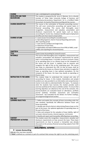 QUIZ Chapter 10 SHE PART 1 2021 - P a g e | 1 Chapter 10 Shareholders’ Equity (Part 1) NAME ...