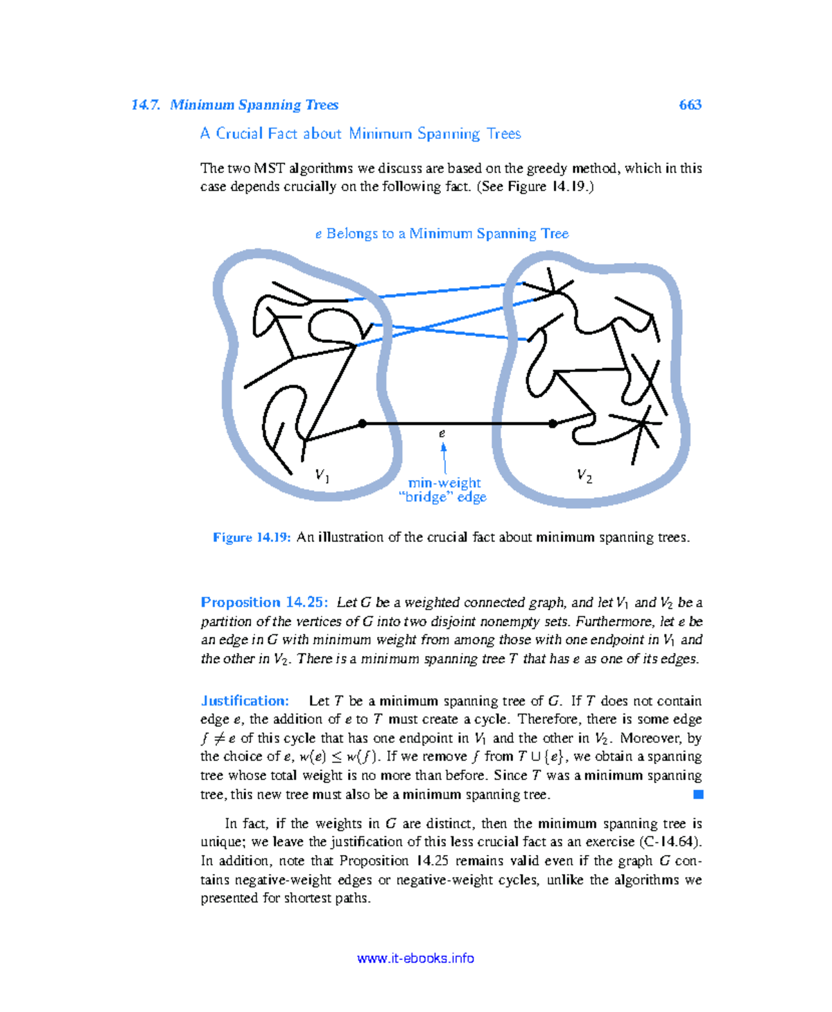 Data Structures And Algorithms In Java 69 Minimum Spanning Trees 663