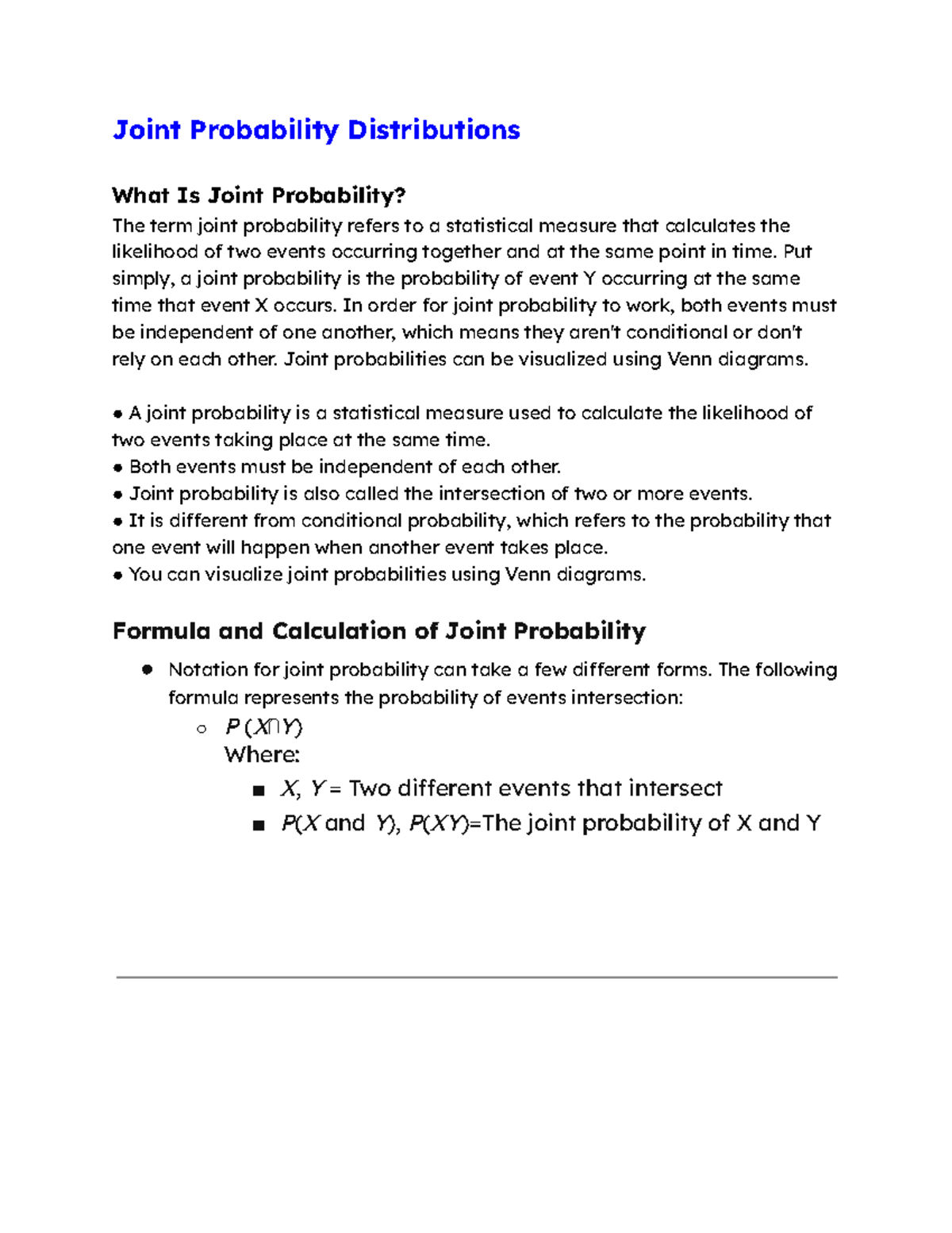 Group-5 - Joint Probability Distributions ####### What Is Joint ...