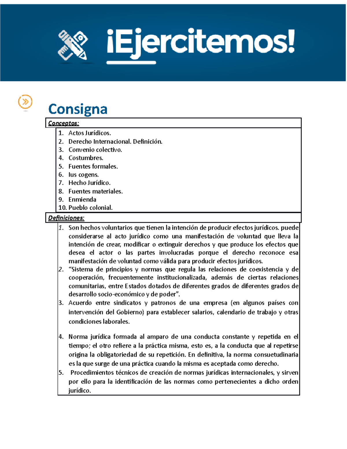 API1 - Consigna - Modelo a completar - Consigna Conceptos: Actos ...
