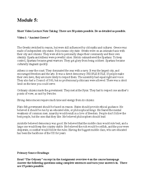 Lesson 7 - Week HW - Module 7: Primary Source Readings: Read The Life ...