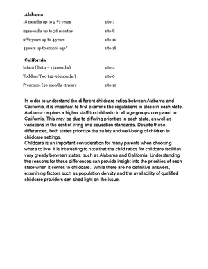 Module 7 Assignment #1 - At preschool age, the kids are only About 4 ...