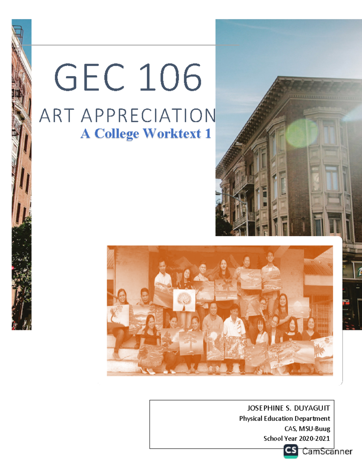 Chapter 1 Gec 106 1 11 - need for acads - GEC 106 Worktext 1 Name of ...