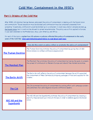History Chapter 6 HIPP Document Analysis -Select one (1) of the ...