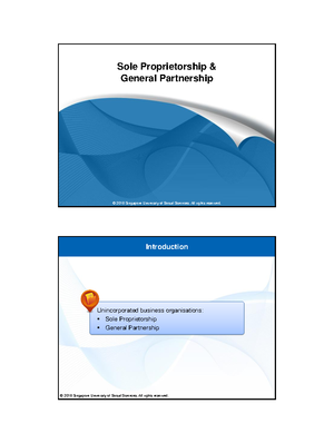 Chapter 35 Forms of Business Organizations - Chapter 35: Forms of ...