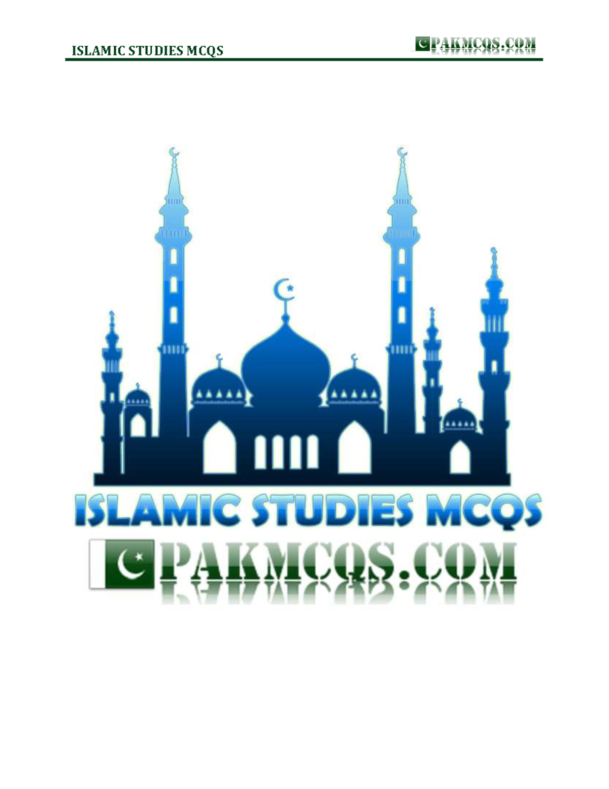 Islamiyat css1 - Islamiat _for css pms and other competative exams ...