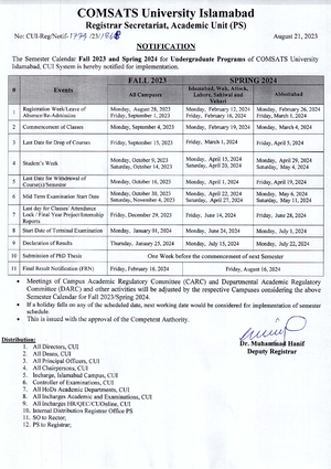 Laptop Declaration Form-2 - Serial No. ______ COMSATS University ...
