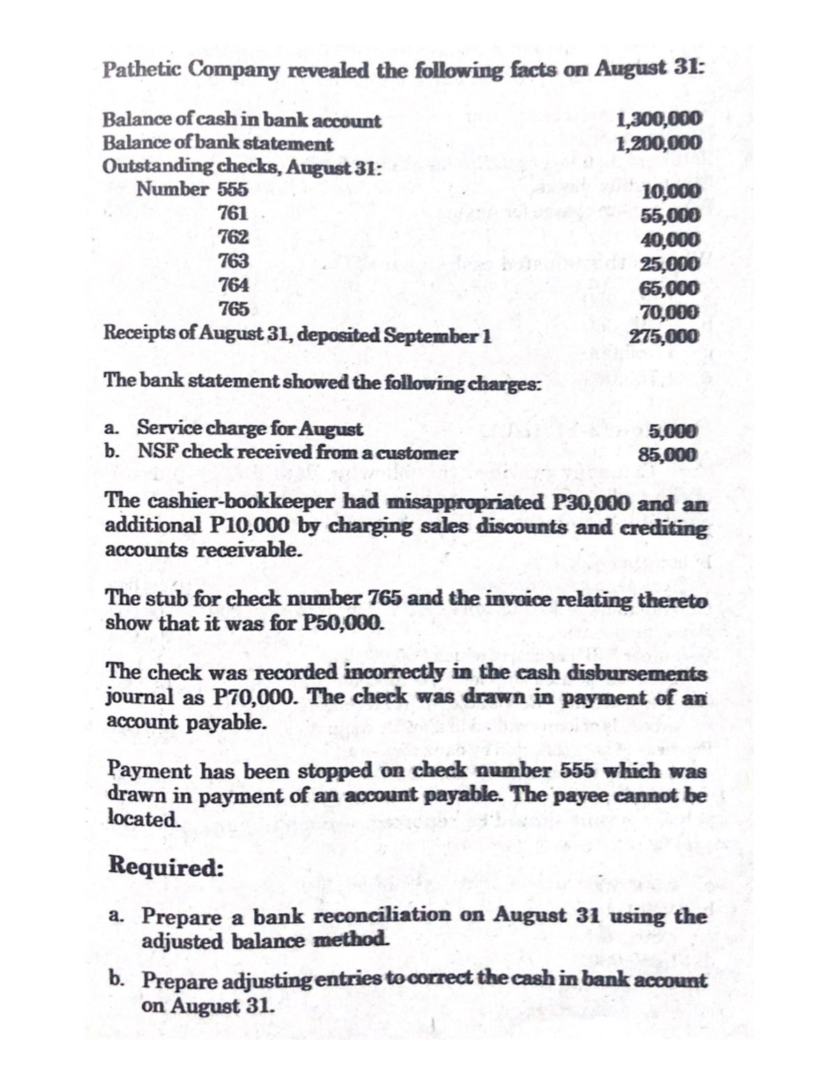 Sample/practice exam 2020, questions - Accounting - Studocu