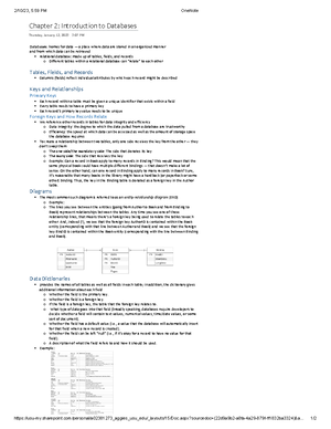 Chapter 3: Basic SQL SELECT Queries - 2/10/23, 5:58 PM OneNote - Studocu