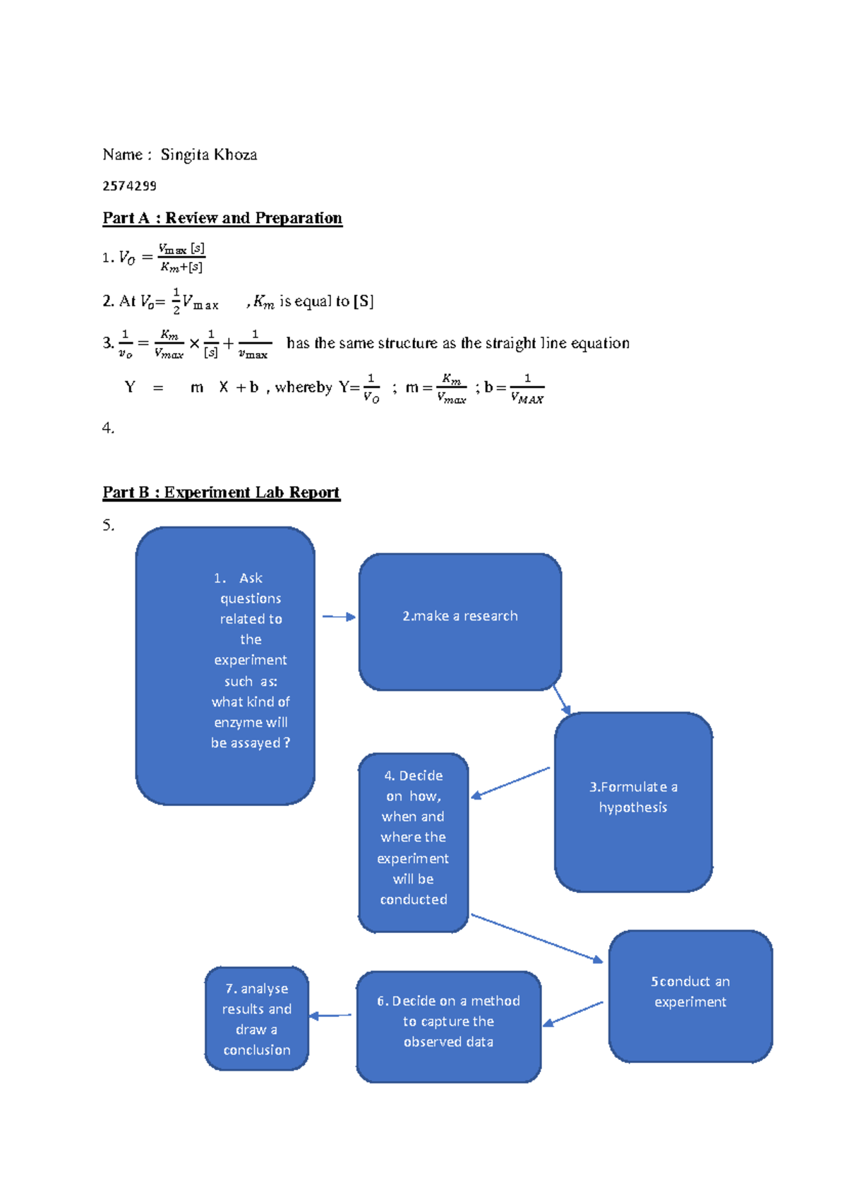 assignment practical - 1. Ask questions related to the experiment such ...