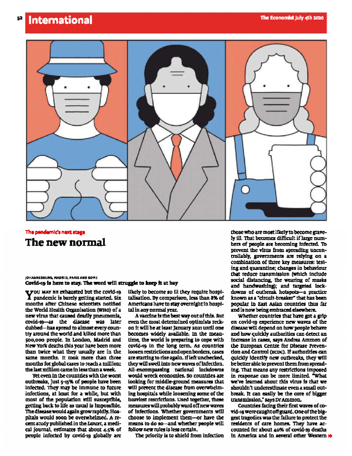 The Economist Magazine 10th July 2020 - Current Affairs - Studocu