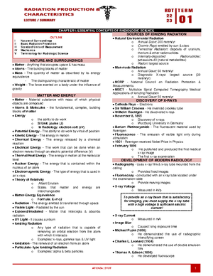 3. Cardinal Rules of Radiation Protection - min, or sec (see 3 examples ...