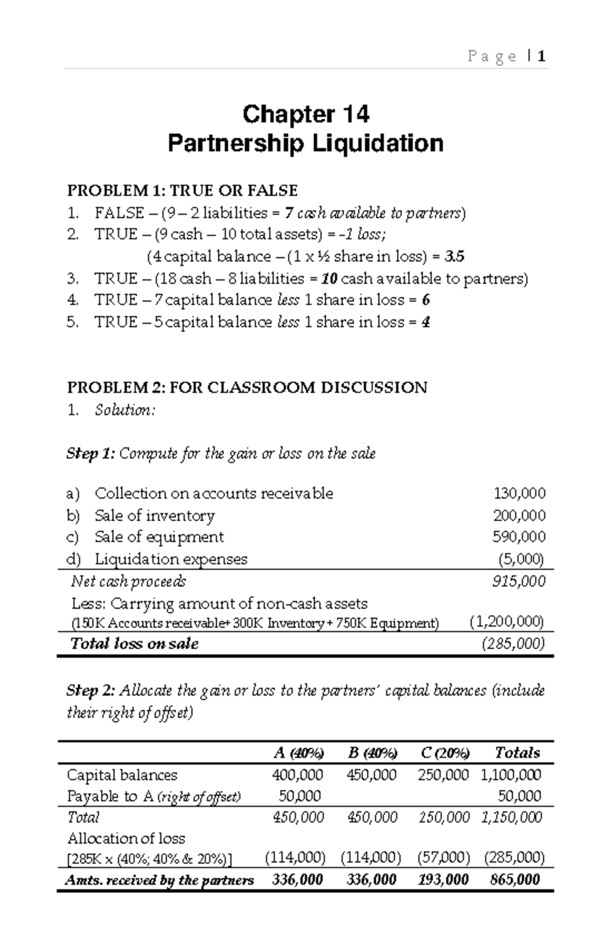 FAR Chapter 14 - Quiz practice materials you can answer - Chapter 14 ...