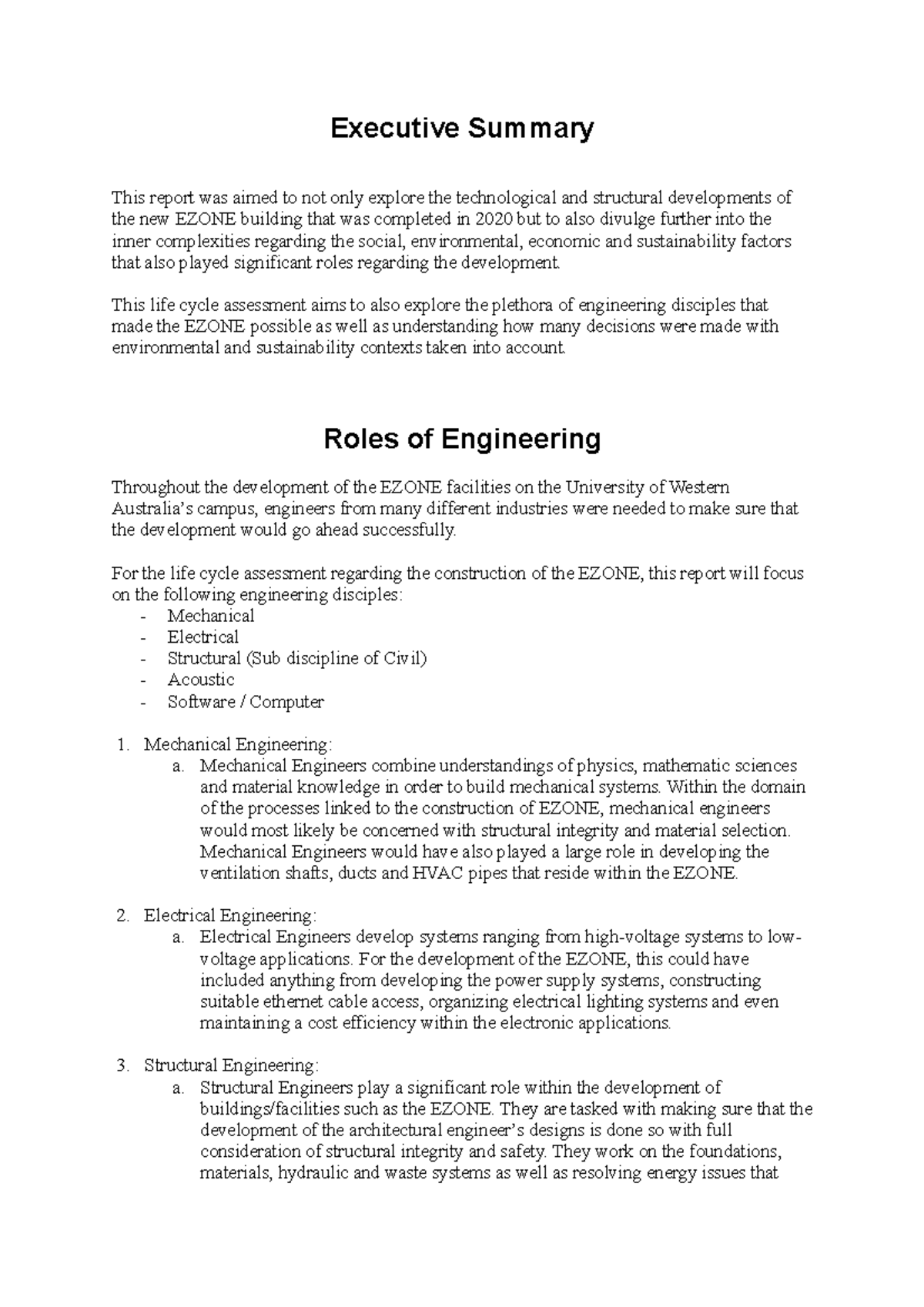 Project 1 - n that cuzzy - Executive Summary This report was aimed to ...