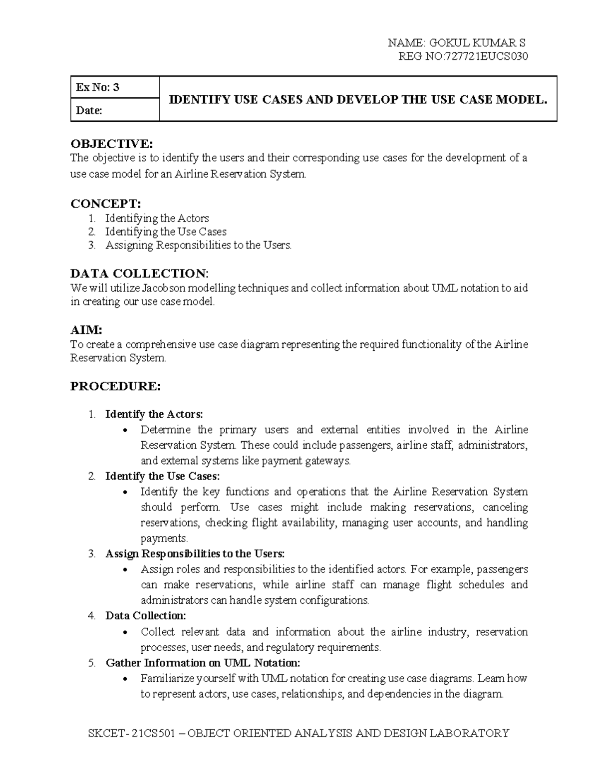 Final 02 - REG NO:727721EUCS Ex No: 3 IDENTIFY USE CASES AND DEVELOP ...