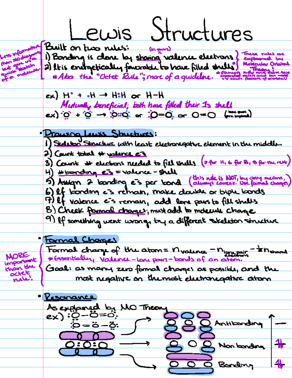 Lewis Structures - 5.111 Professor Willard - Lewis Structures as ...
