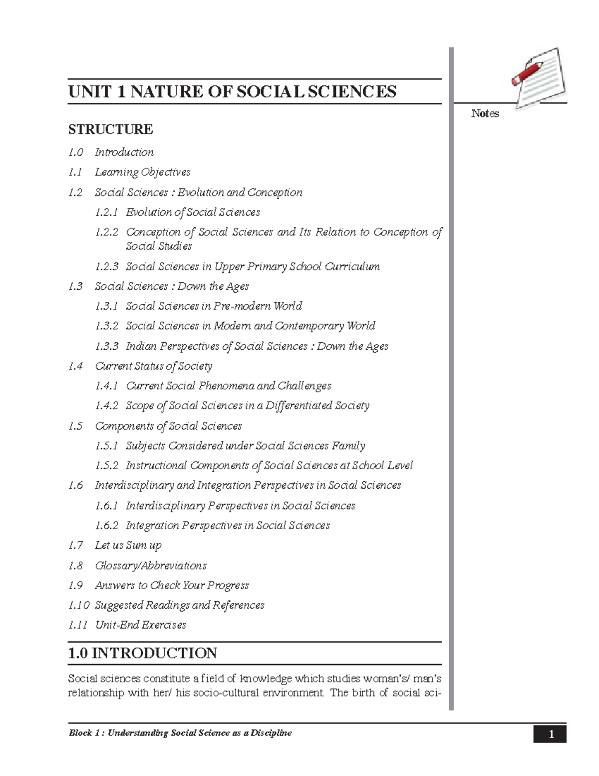 Block 1 509 - Summary Masters History - 1 Block 1 : Understanding ...