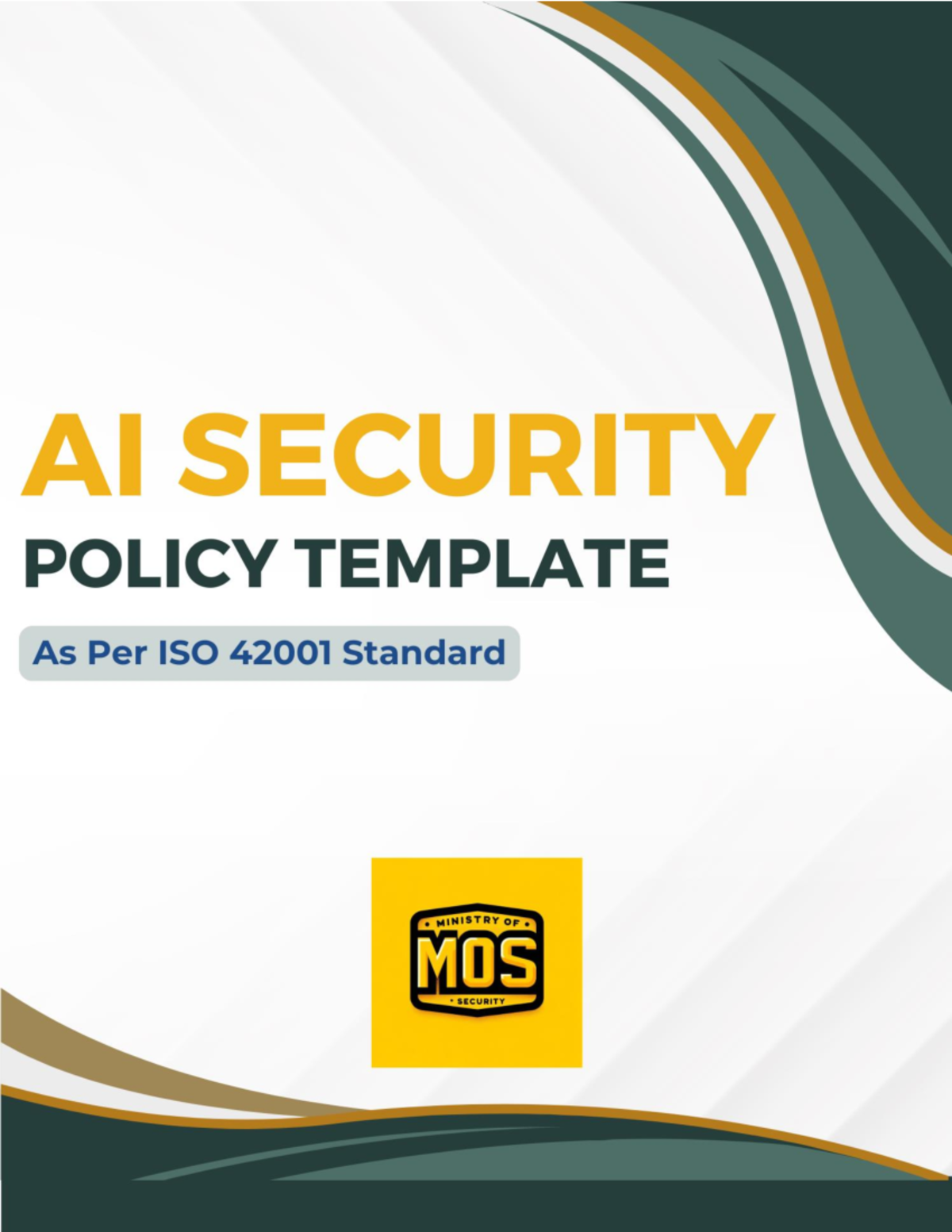 Ai Security Policy Template - INTERNAL USE ONLY 01 - Aug- Document ...