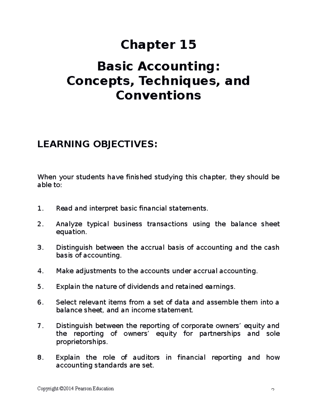 Horngren 16e ch15 im GE - material - Chapter 15 Basic Accounting ...