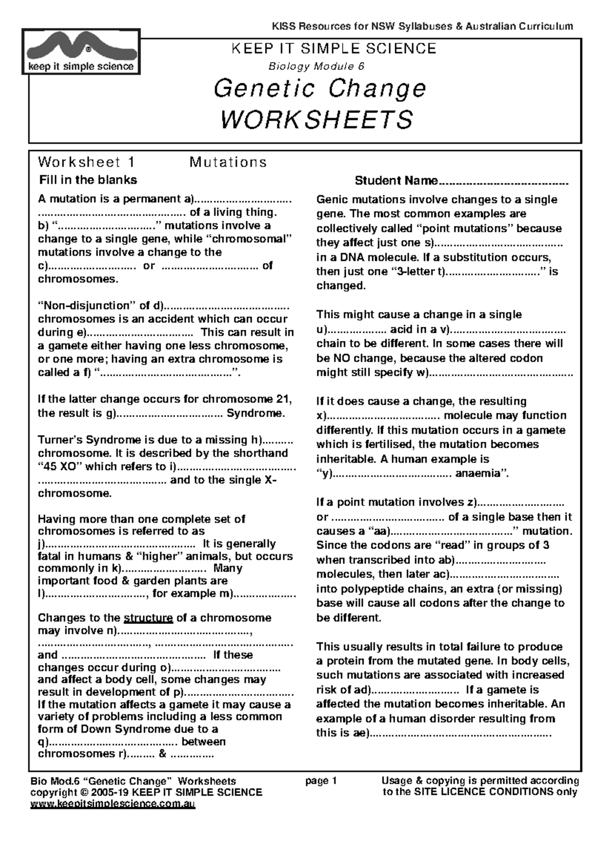 Bio 6 Worksheets - Waffle Waffle Waffle Waffle Waffle Waffle Waffle ...