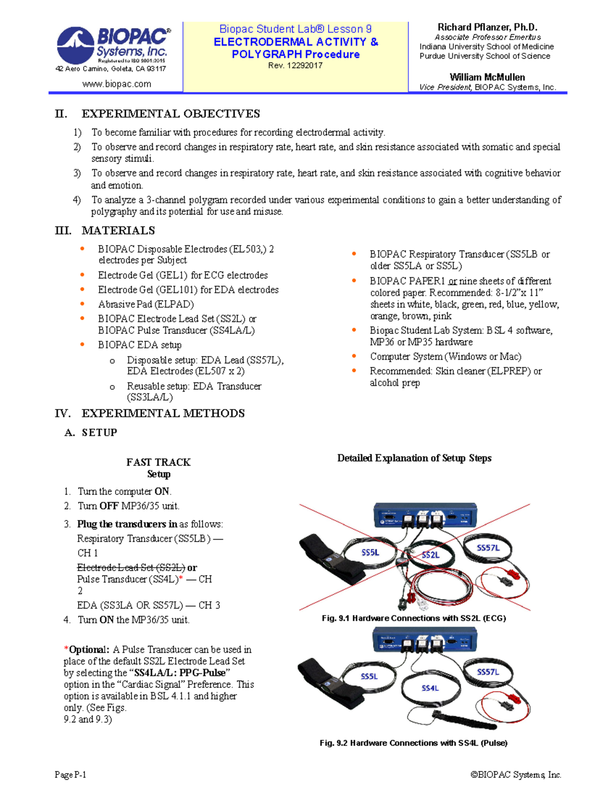 Lab 3 word doc - lab 3, worksheet - Biopac Student Lab® Lesson 9 ...