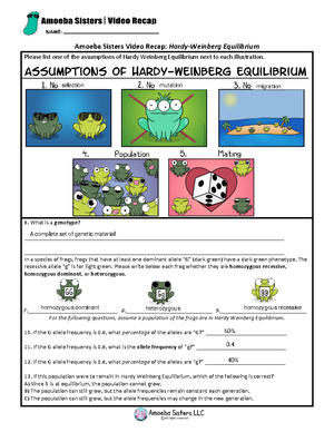 Video Recap of DNA - Amoeba Sisters Video Recap- DNA, Chromosomes ...