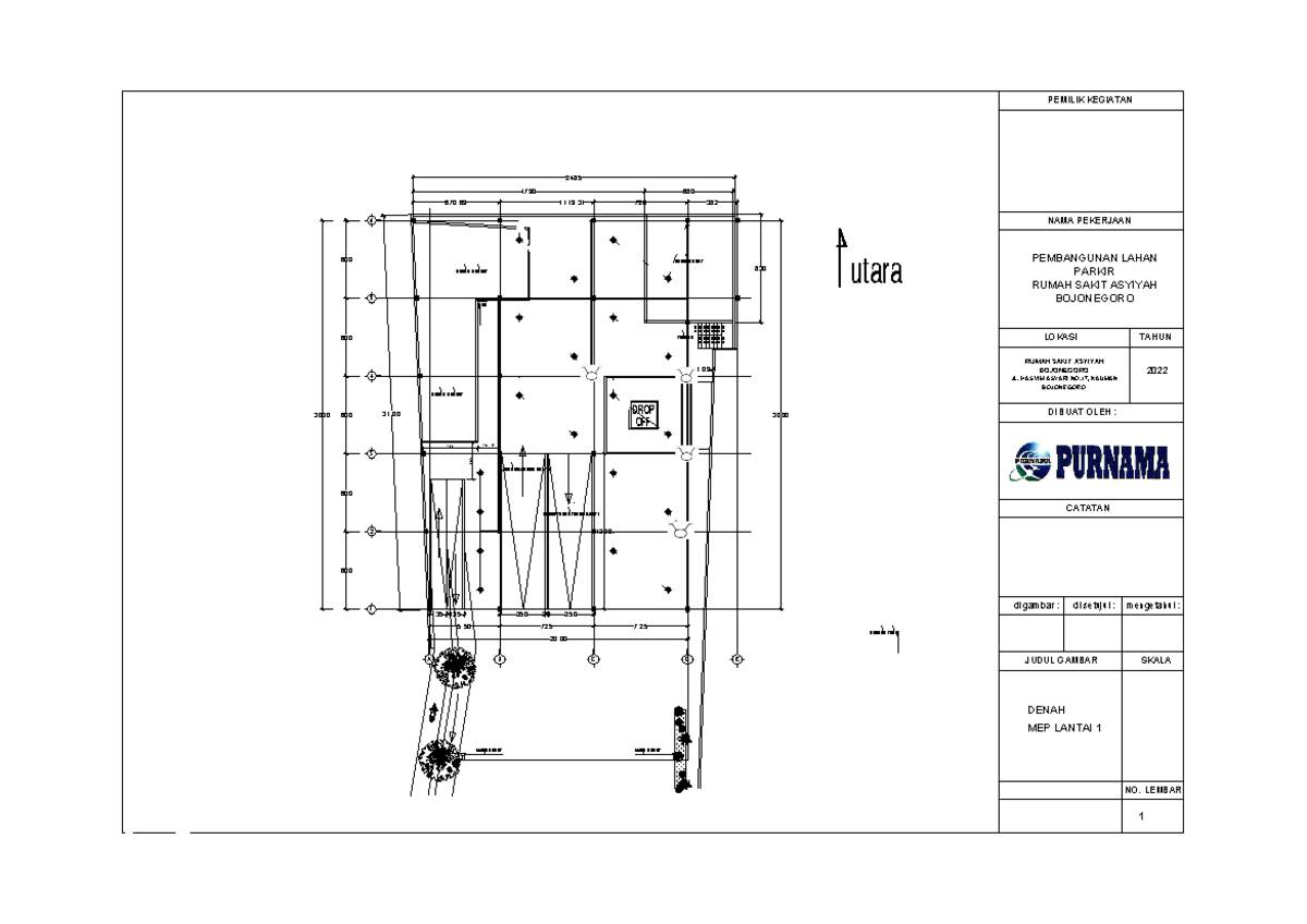 Saklar Denah MEP - 1790 680 670,69 1119, 830 3000 RUANG GENSET RUANG ...
