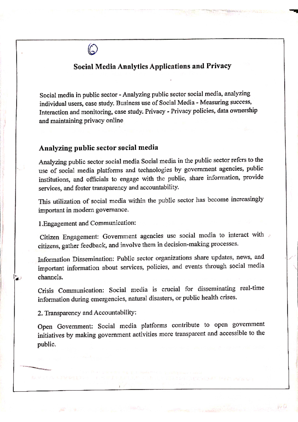 Sma module 6 - Computer Engineering - Studocu