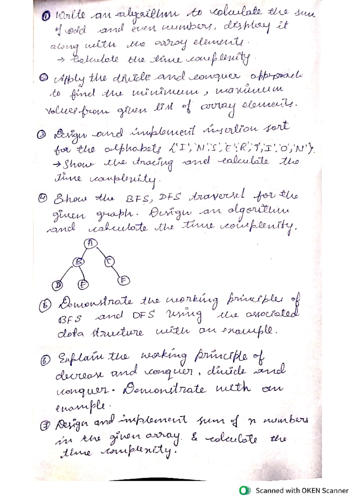 DAA assignment - Bachelor of Engineering - Studocu