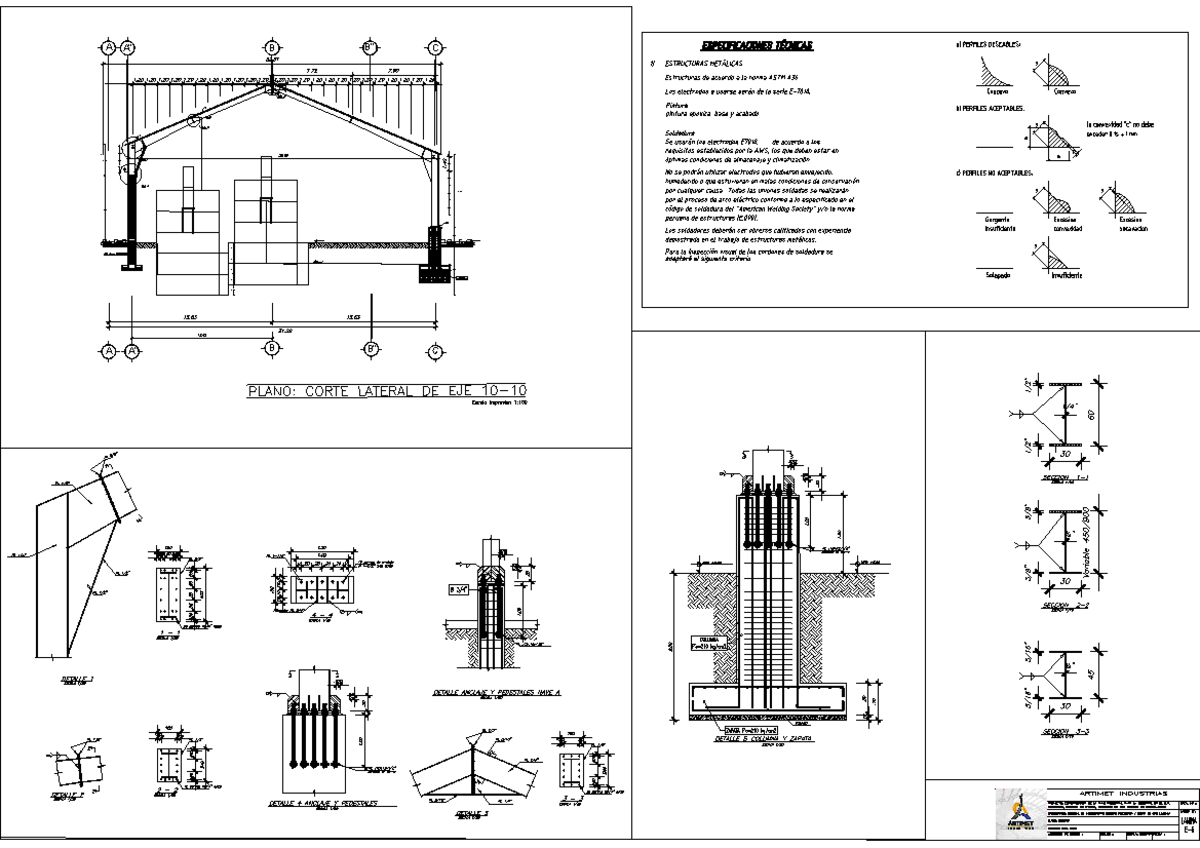 4. Plano Estructura - 6. 1. 1 1 1 1 1. NPT: +3. NPT: +5. NPT: +5. NPT ...