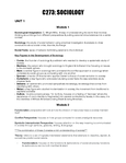 c273 - Introduction to Sociology - Studocu