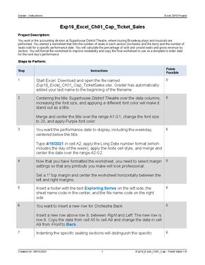 Exp22 Excel Ch01 Cumulative Medical Instructions Exp22 Excel Ch01