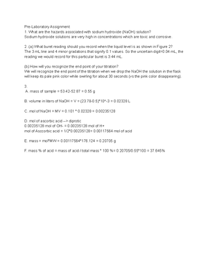 Charles law pre lab - notes - Sophia Imbrescia April 14, 2022 Pre-Lab ...