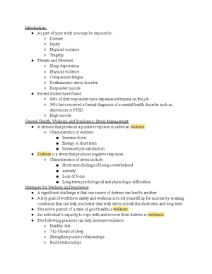 EMS Chapter 18 notes - Neurologic Emergencies Stroke is the fifth ...