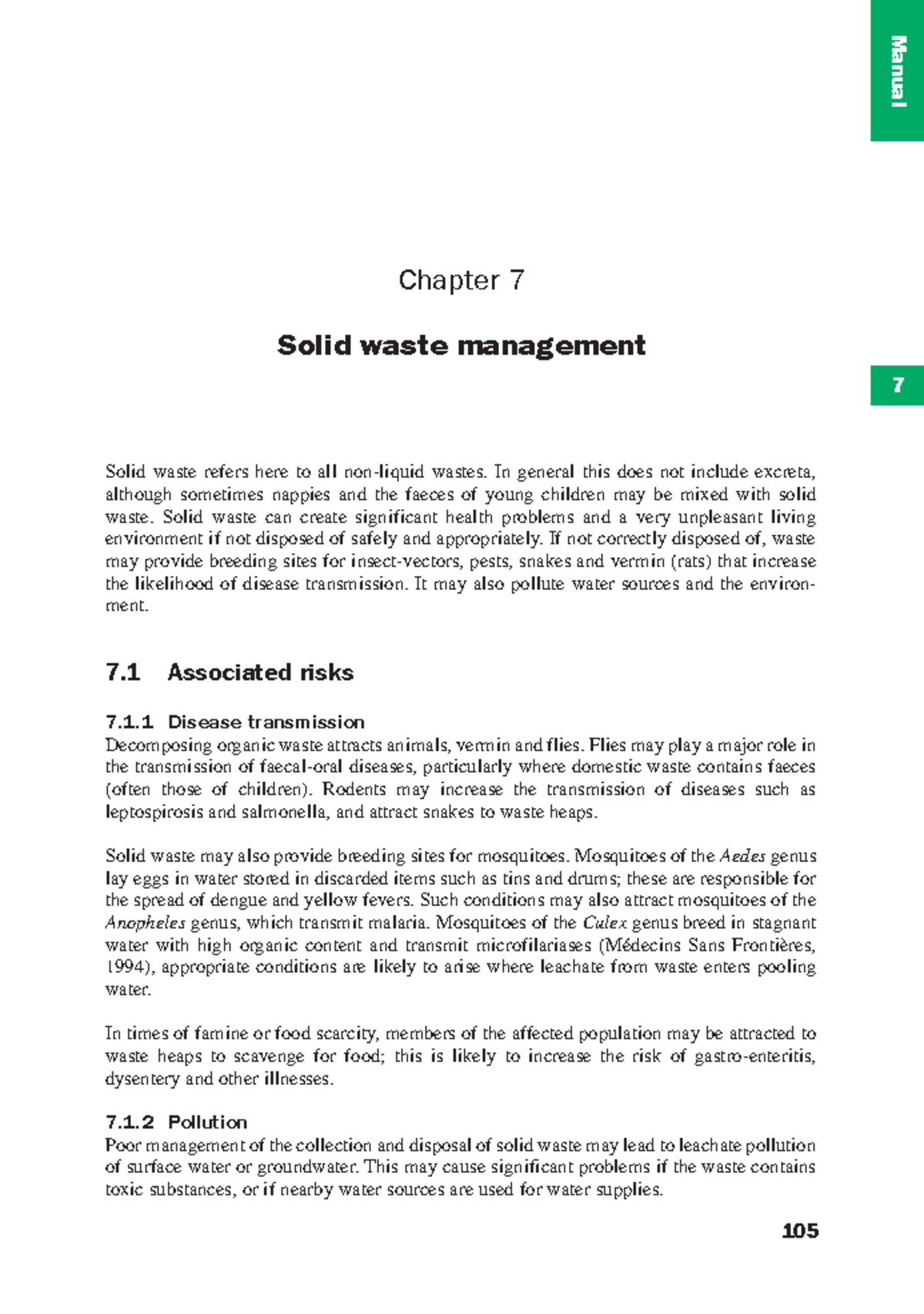 Solid waste management - S O L I D W A S T E M A N A G E M E N T 11111 ...