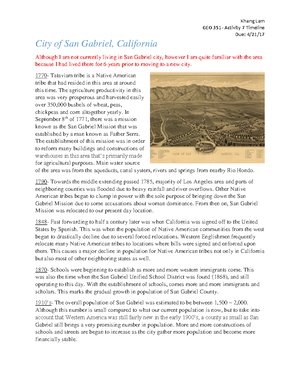 Geography of California Final Review - Geography of California Final ...