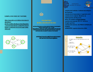 El modelo del árbol de expansión mínima- Alfredo Gonzalez Ponce ...