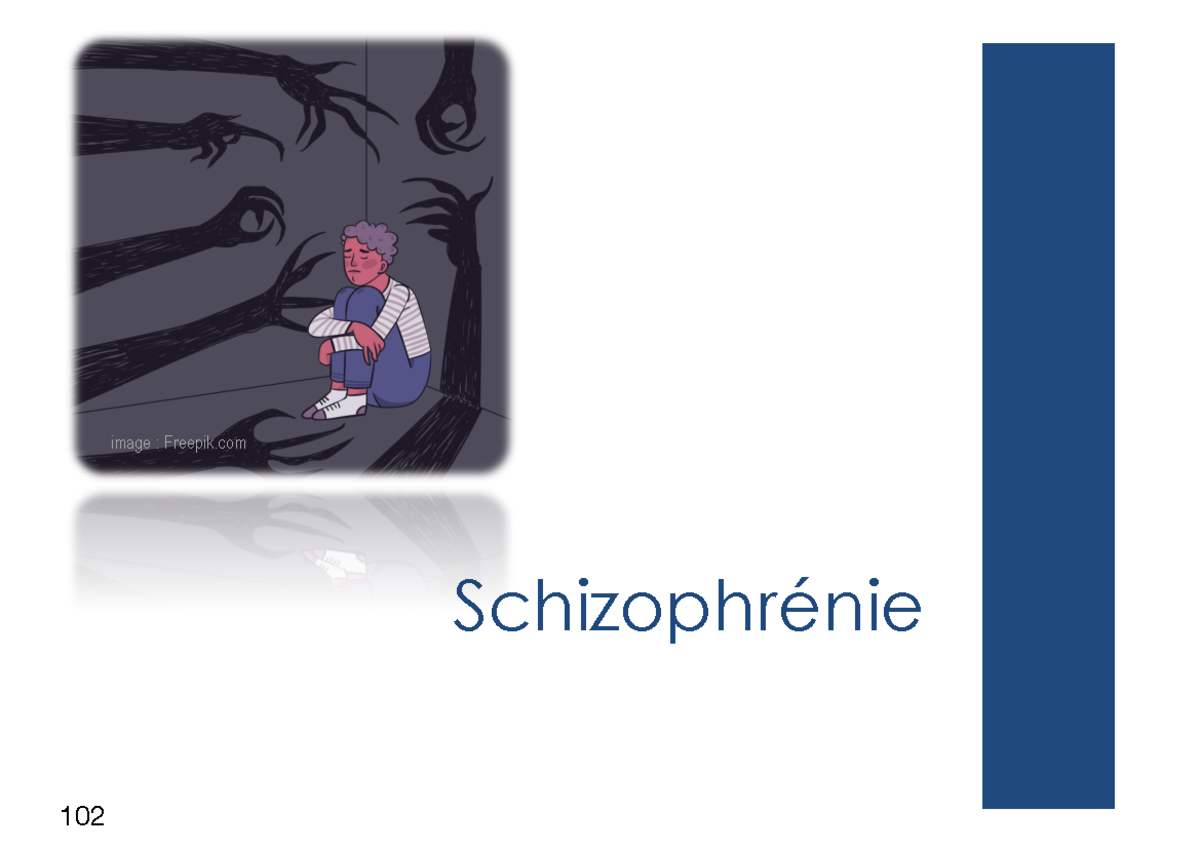 5-La shizophrénie - cours - Schizophrénie image : Freepik I. Définition ...