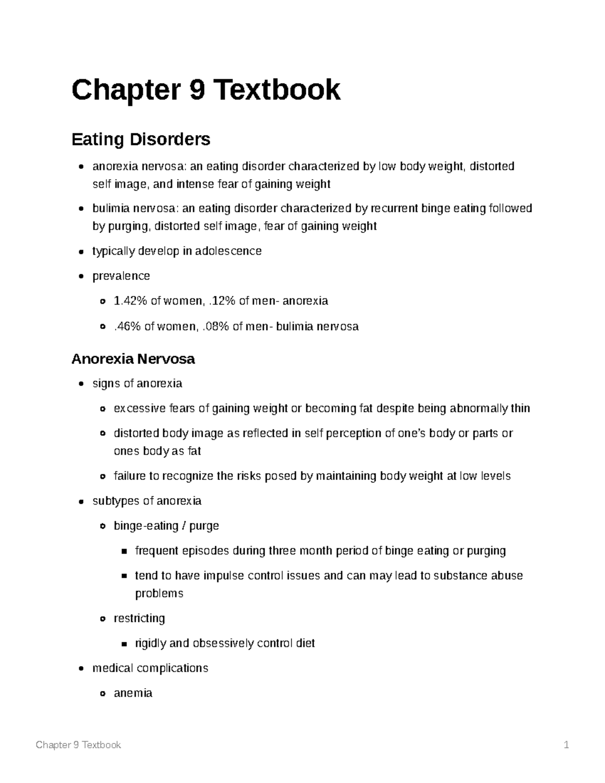 Chapter 9 Textbook - Dr. Michael Stasio - Abnormal Psychology in a ...